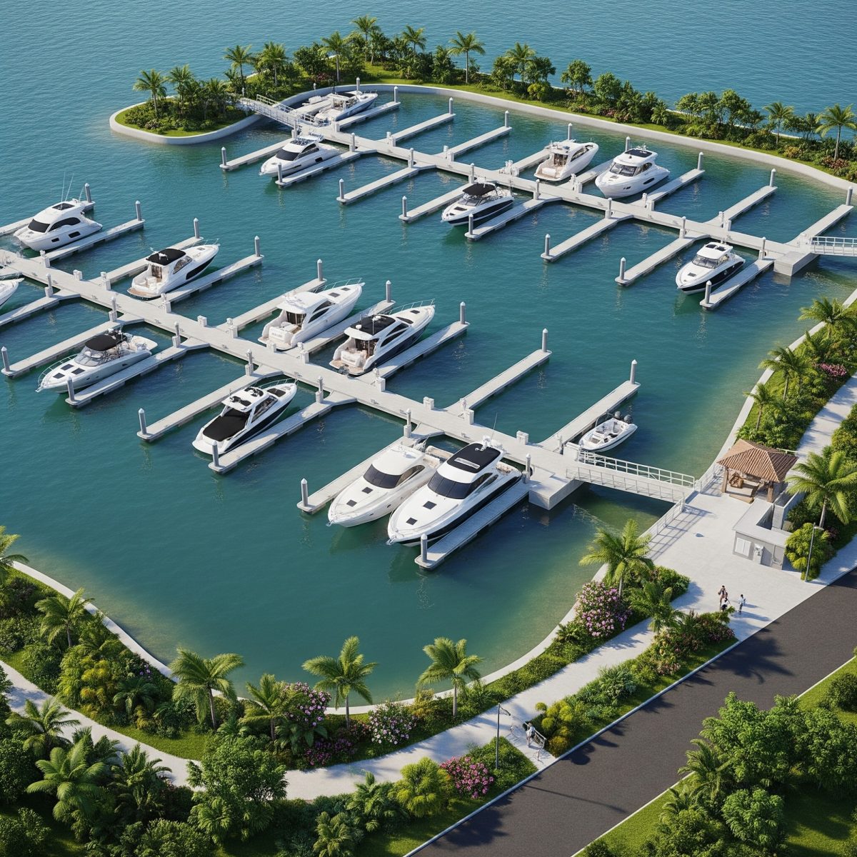 Explore SunWest Harbourtowne Marina